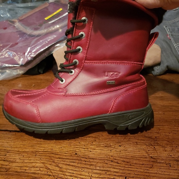 UGG | Shoes | Mens Uggs Red Cherry Limited Edition Color | Poshmark